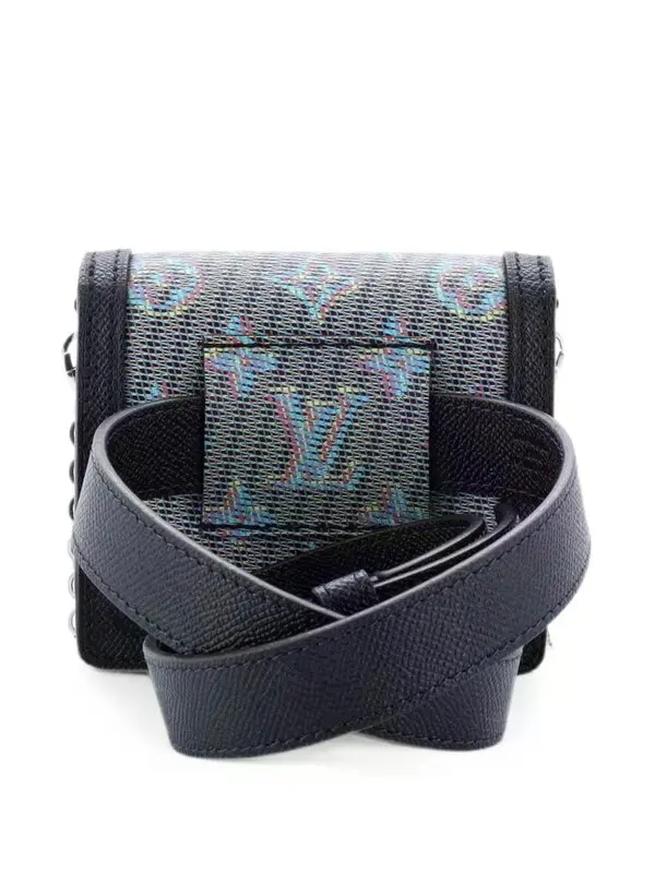 LOUIS VUITTON Dauphine Bumbag Damier Monogram Pop Canvas Bb Belt Bag - Blue