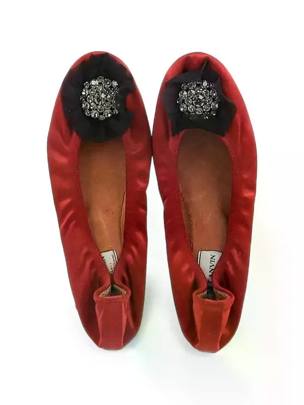 LANVIN Embellished Ballet Flats