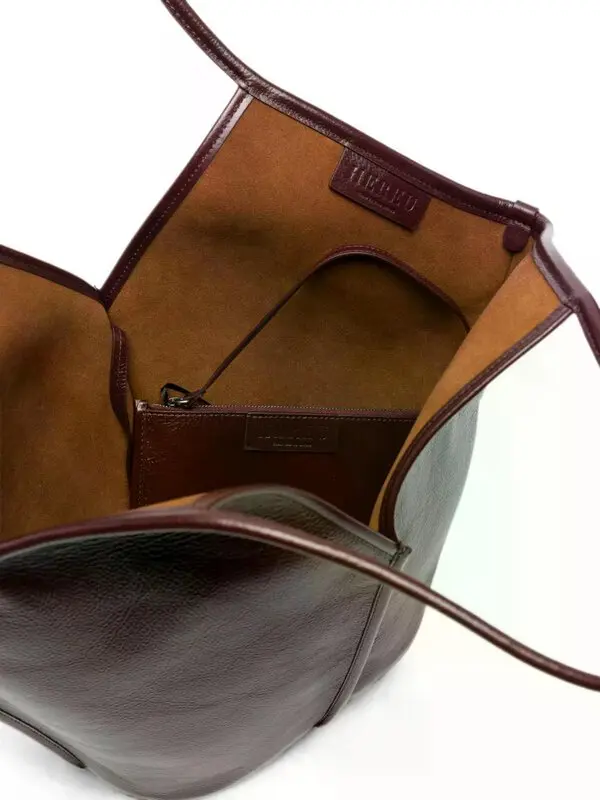 Hereu Calella Leather Tote Bag - Red