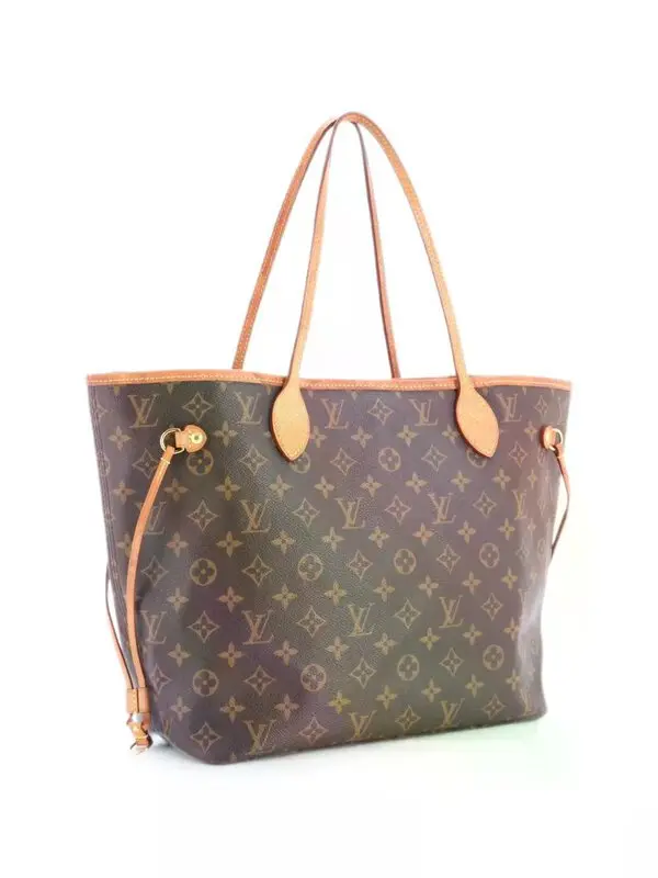 LOUIS VUITTON Monogram Canvas Mm Tote Bag - Brown