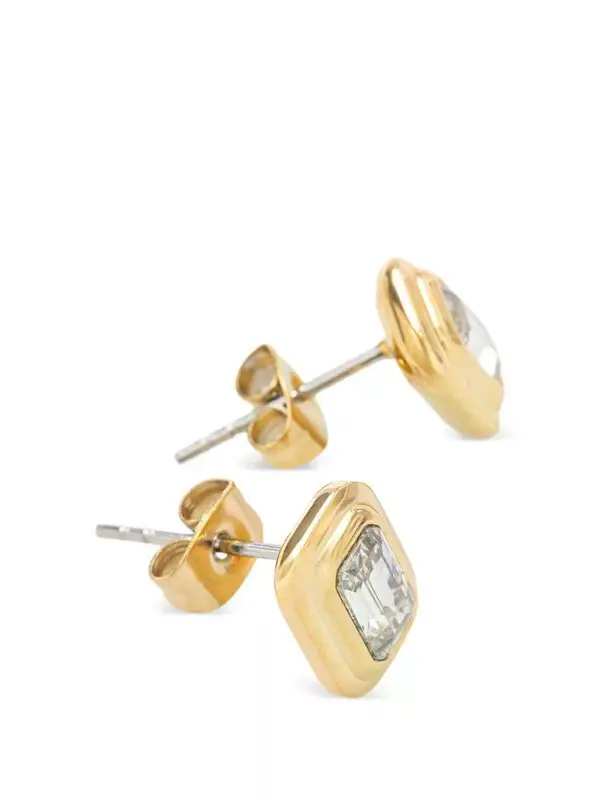 TRUSSARDI Embellished Tone Earrings