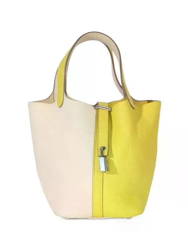 Hermès 2020 Clemence Picotin Lock Tote Bag - Neutrals