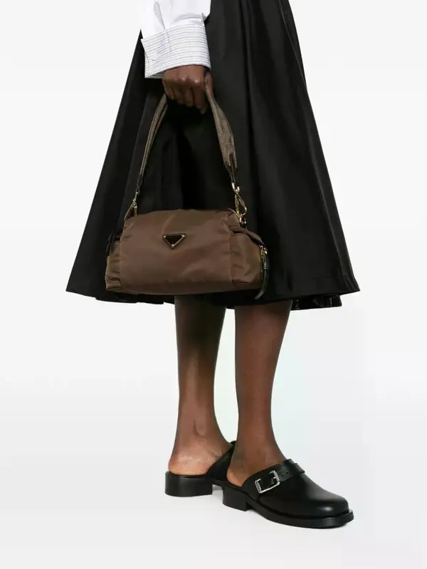 Prada Logo-plaque Tote Bag