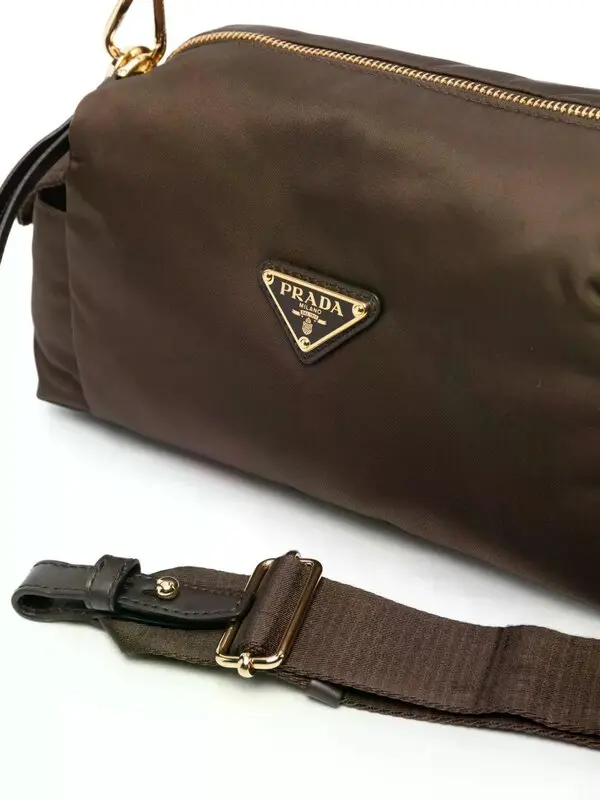 Prada Logo-plaque Tote Bag