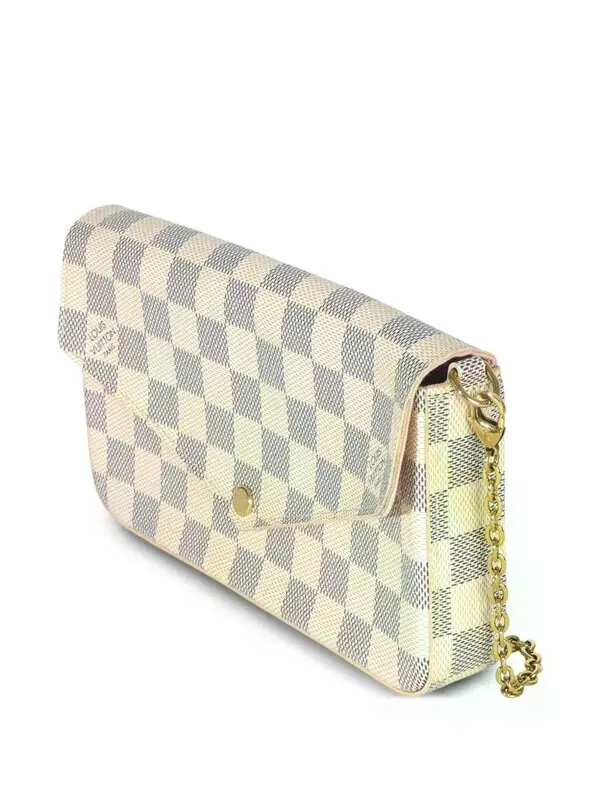 LOUIS VUITTON Felicie Damier Azur Bag - Neutrals