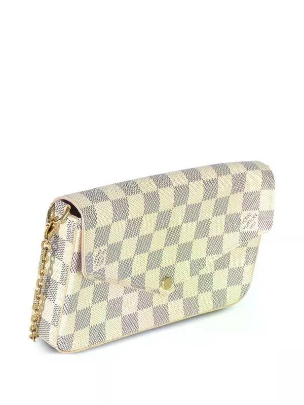 LOUIS VUITTON Felicie Damier Azur Bag - Neutrals