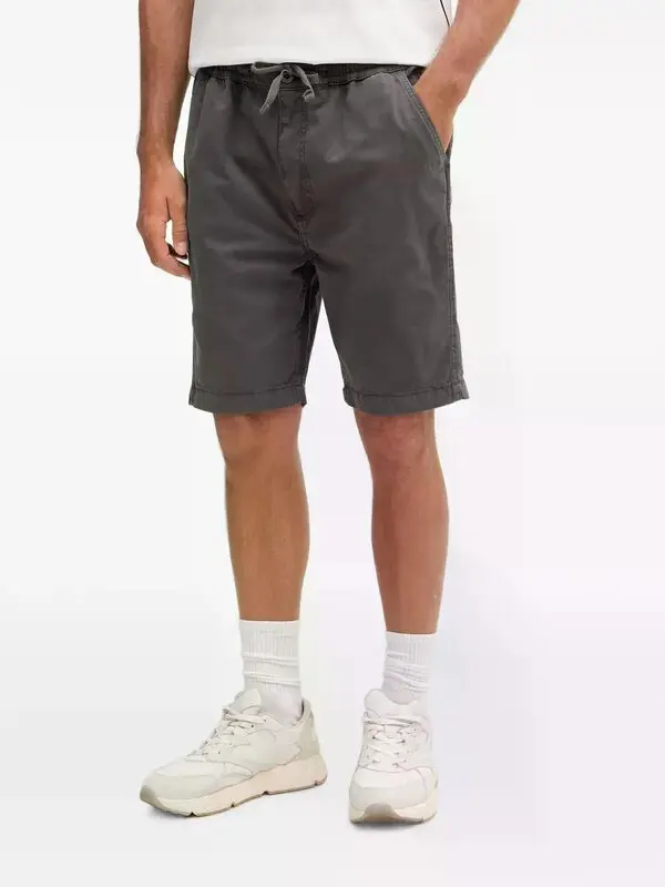Alpha Industries Logo Patch Drawstring Waist Shorts