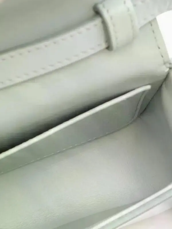 Celine Claude Mini Shoulder Bag - Grey