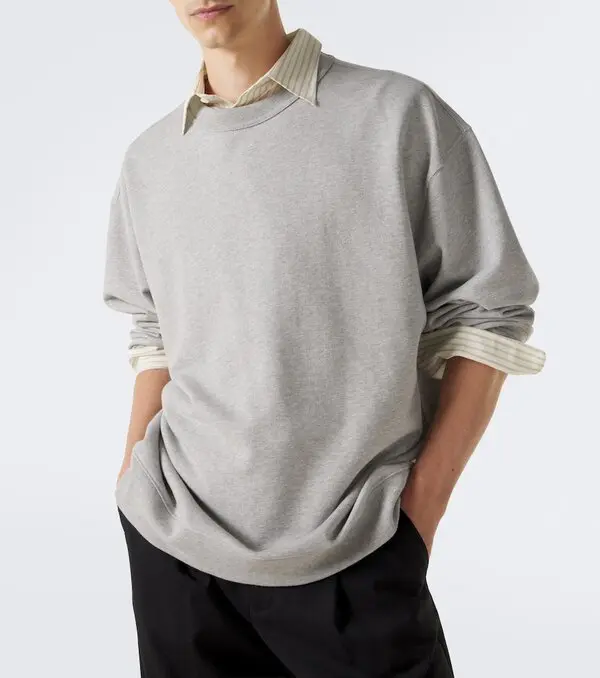 Dries Van Noten Cotton Jersey Sweatshirt