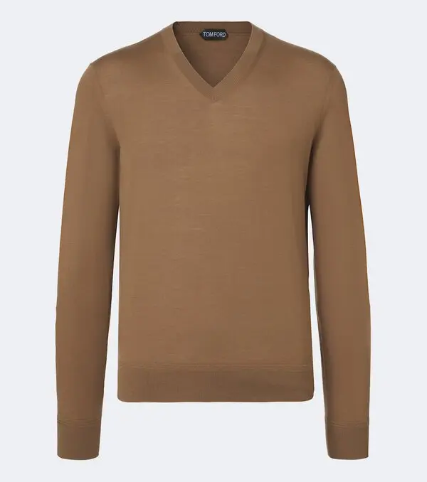TOM FORD Wool V-neck Sweater