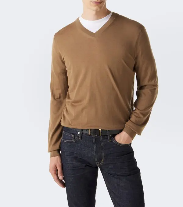 TOM FORD Wool V-neck Sweater