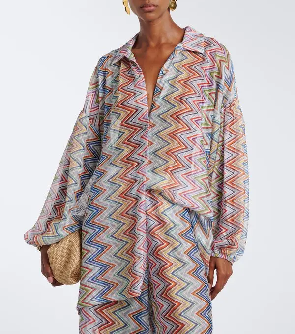 Missoni Zigzag Oversized Shirt