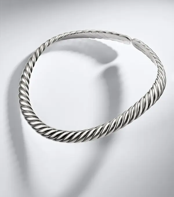 David Yurman Sculpted Cable Sterling Necklace