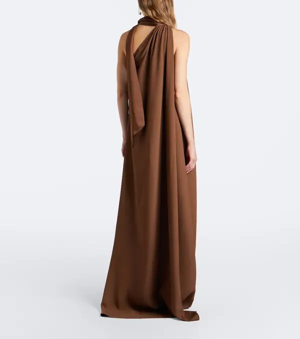 TALLER MARMO Astor Gathered Maxi Dress - Brown