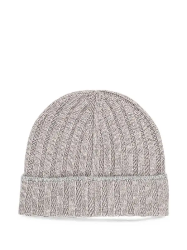 Brunello Cucinelli Cashmere Beanie - Grey