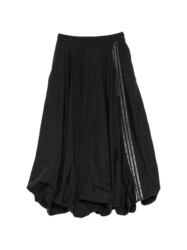 Y3 Nylon Long Skirt - Black