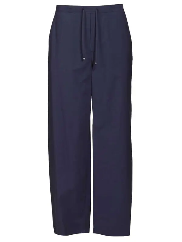Loewe Wide-leg Drawstring Pants - Blue