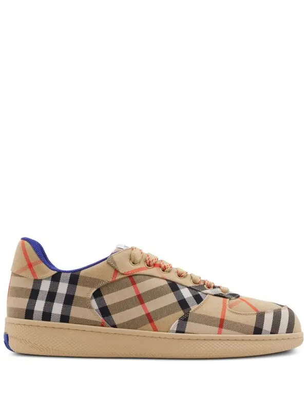 Burberry Terrace Check Sneaker - Beige