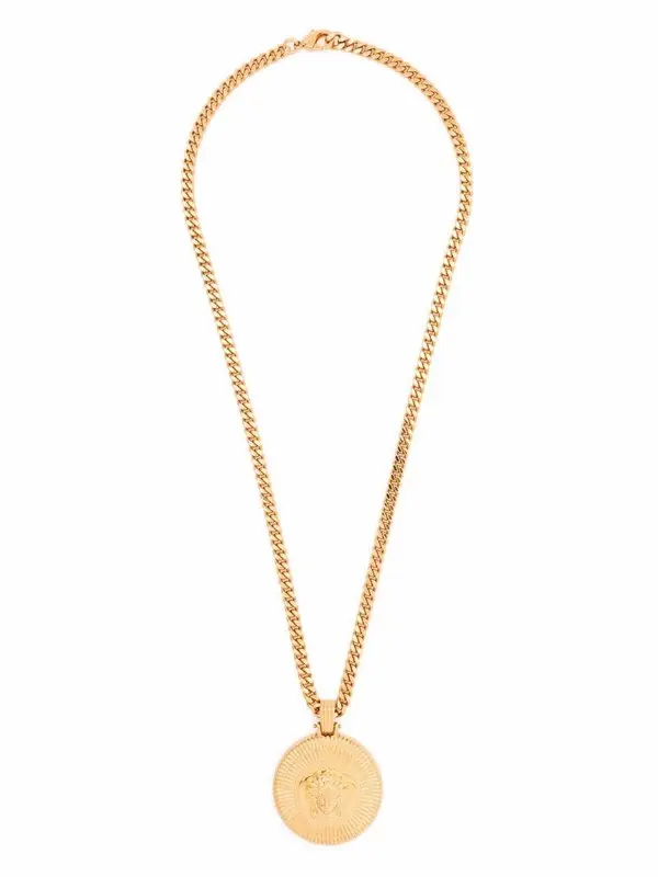 Versace Medusa Necklace - Gold