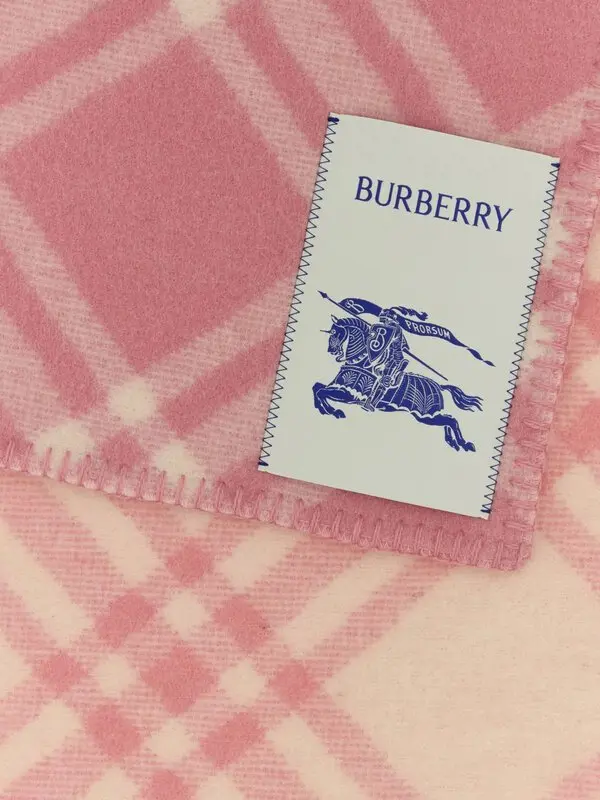 Burberry Check Wool Scarf