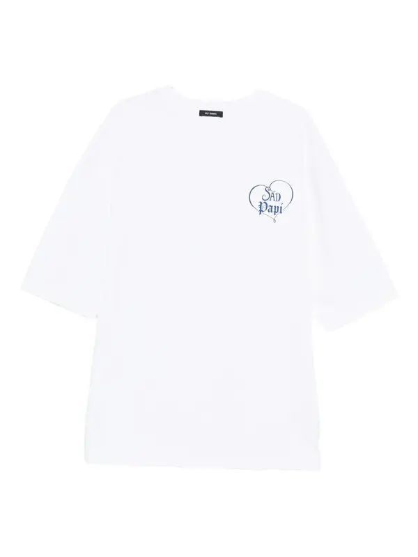 WILLY CHAVARRIA Precious Sad Papi Northsider T-shirt - White