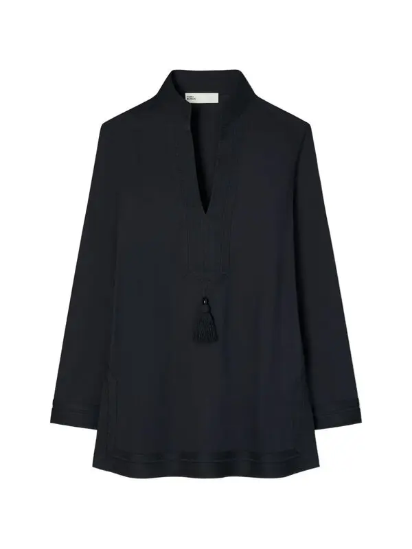 Tory Burch Cotton Tunic - Black