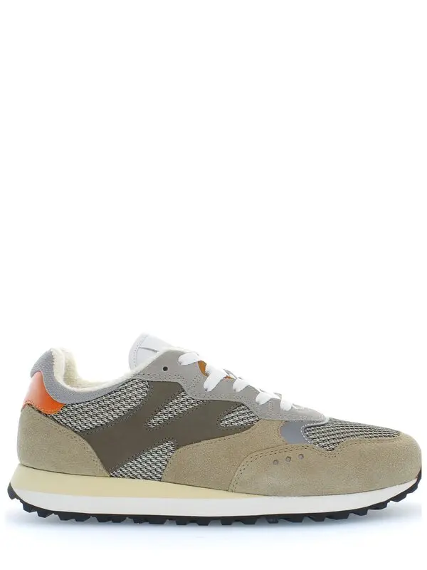 Woolrich Sneakers With Suede Inserts - Beige