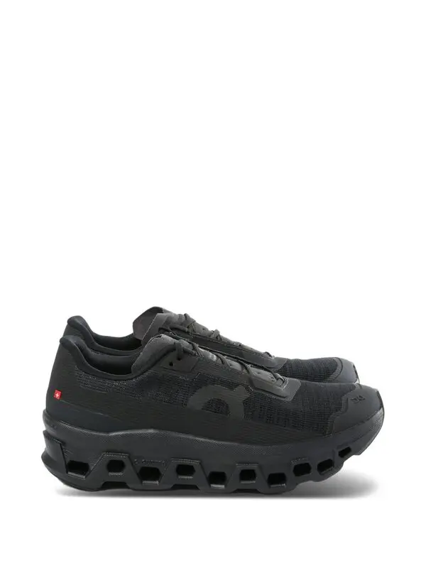 On Cloudmster Void Sneakers - Black