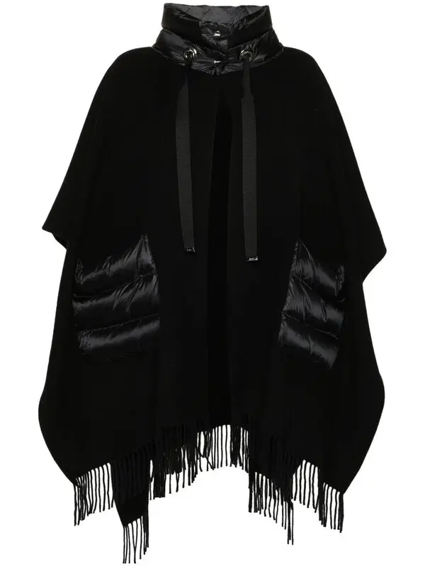 Herno Wool And Nylon Cape