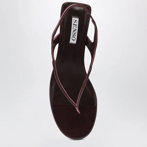 Senso Genesis Heeled Sandals In Mahogany