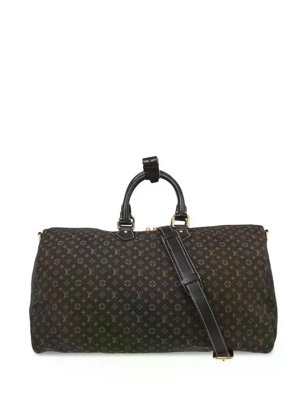 LOUIS VUITTON 2011 Monogram Idylle Speedy Voyage 45 Duffle Bag - Brown
