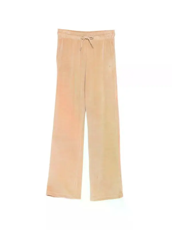 PIP STUDIO Velour Drawstring Track Pants - Neutrals