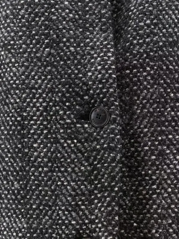 MARANT ETOILE Tweed Button-fastening Jacket