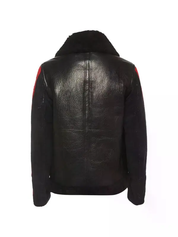 Burberry Zip-up Leather Jacket
