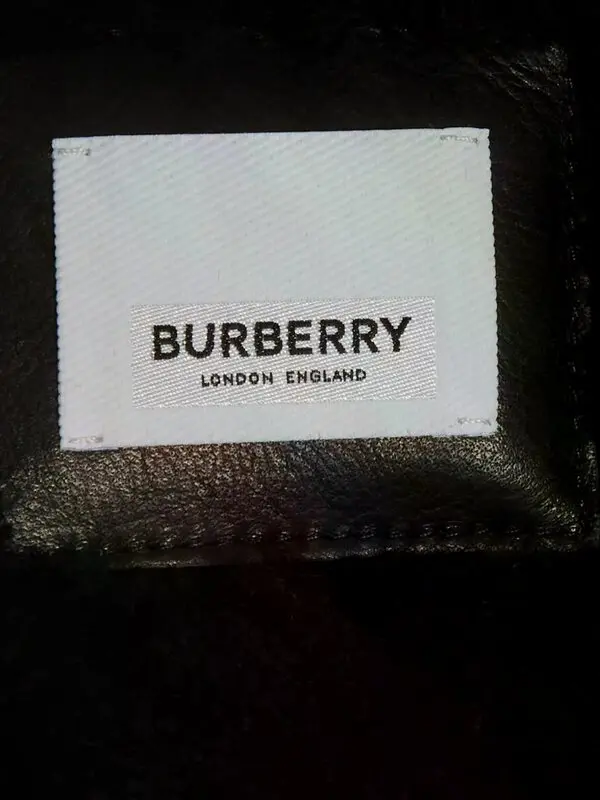 Burberry Zip-up Leather Jacket