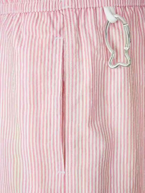 Fedeli Madeira Seersucker Striped Swim Shorts