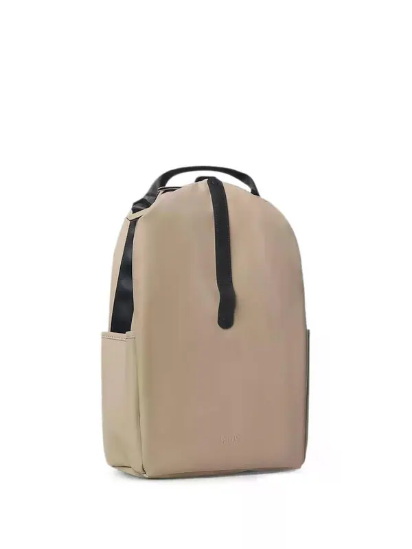 Rains Clip-front Logo-embossed Backpack - Neutrals