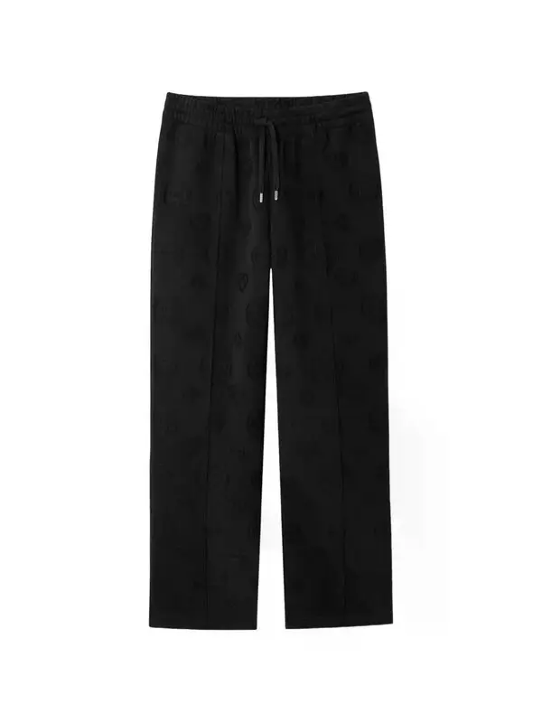 Casablanca Monogram-print Track Pants - Black