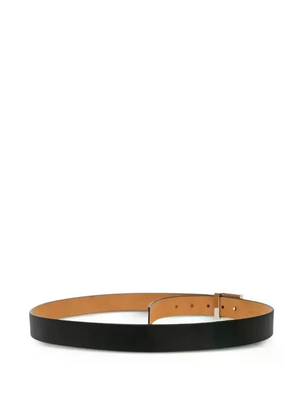 LOUIS VUITTON 2004 Square Buckle Leather Belt