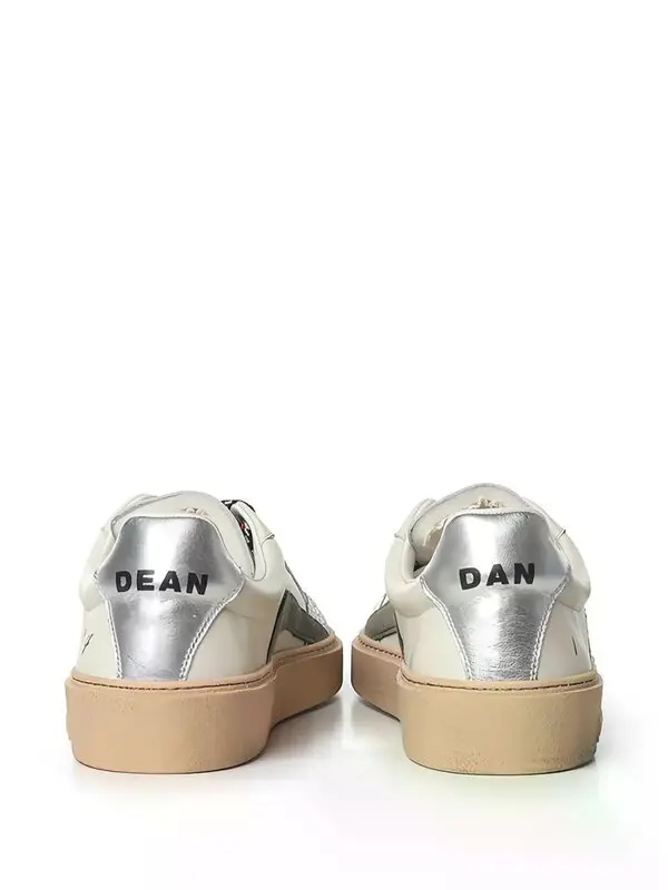 Dsquared2 Rider Distressed-effect Panelled Sneakers - Neutrals