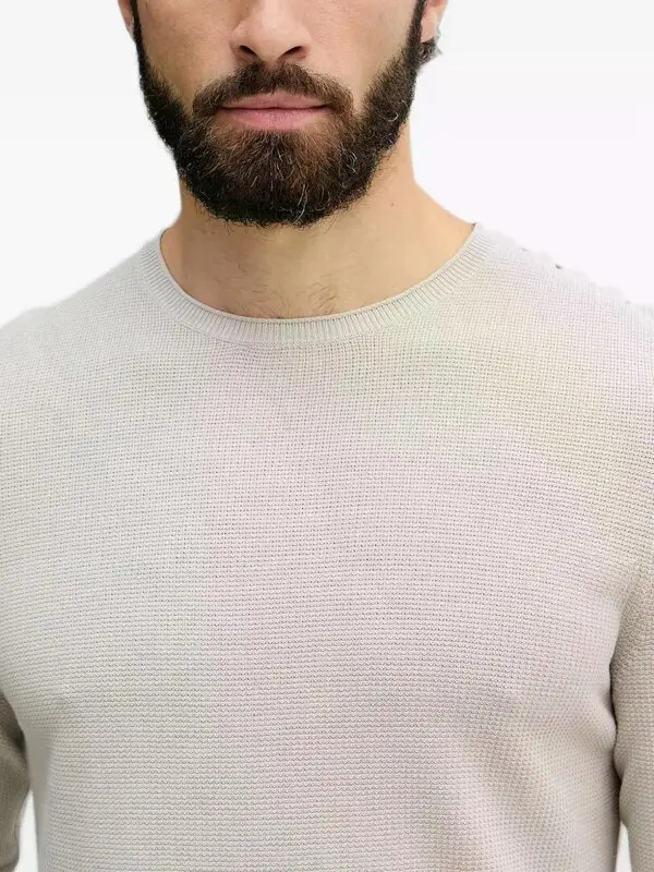 Marc O'polo Waffle-knit Long-sleeve Sweater