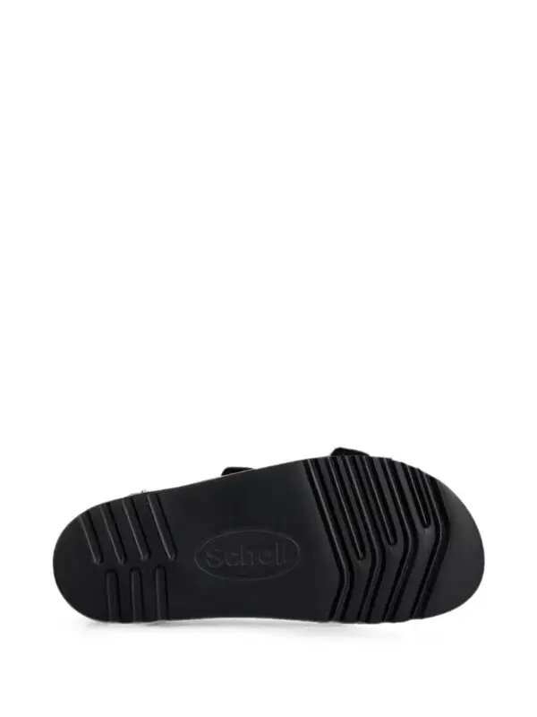 DR. SCHOLL'S SHOES Beatriz Ring Eyelet-embellished Studded Slides