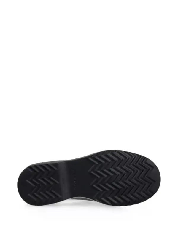 Filling Pieces Flower Embroidered Lace-up Derby Shoes