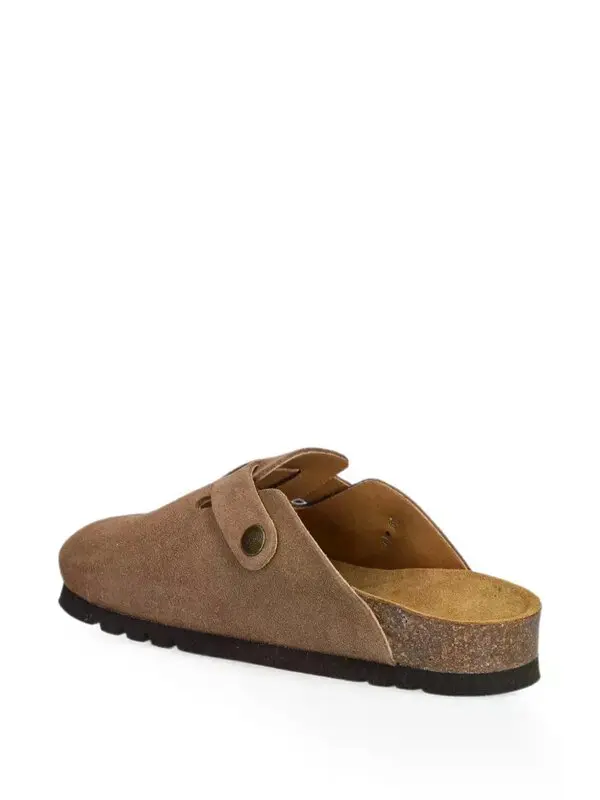 DR. SCHOLL'S SHOES Buckle-fastening Suede Clogs