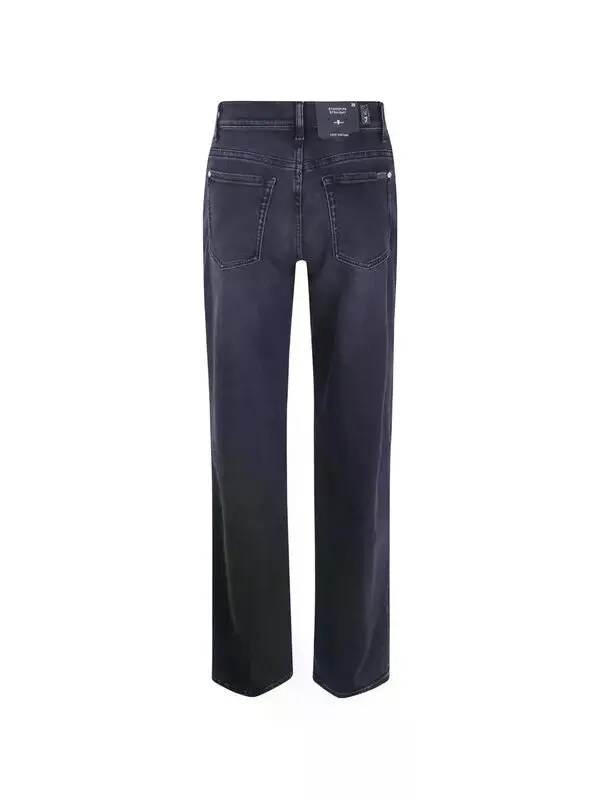 7 For All Mankind Stovepipe Wide-leg Jeans