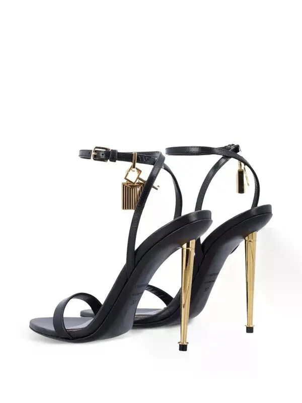 TOM FORD Padlock Leather Sandals