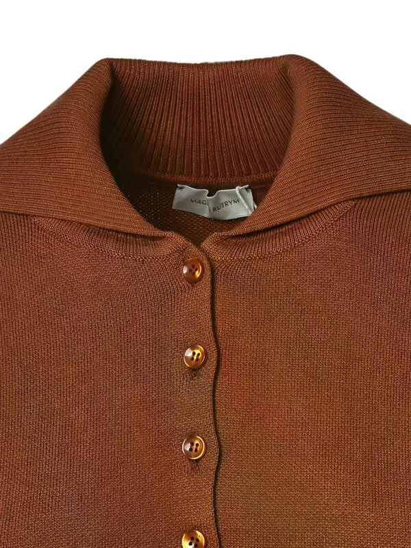 Magda Butrym Button-up Short-sleeve Cardigan