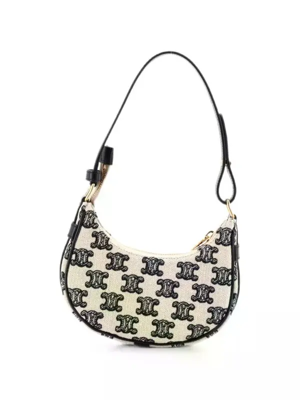 Celine Ava Bag Triomphe Canvas Mini Shoulder Bag