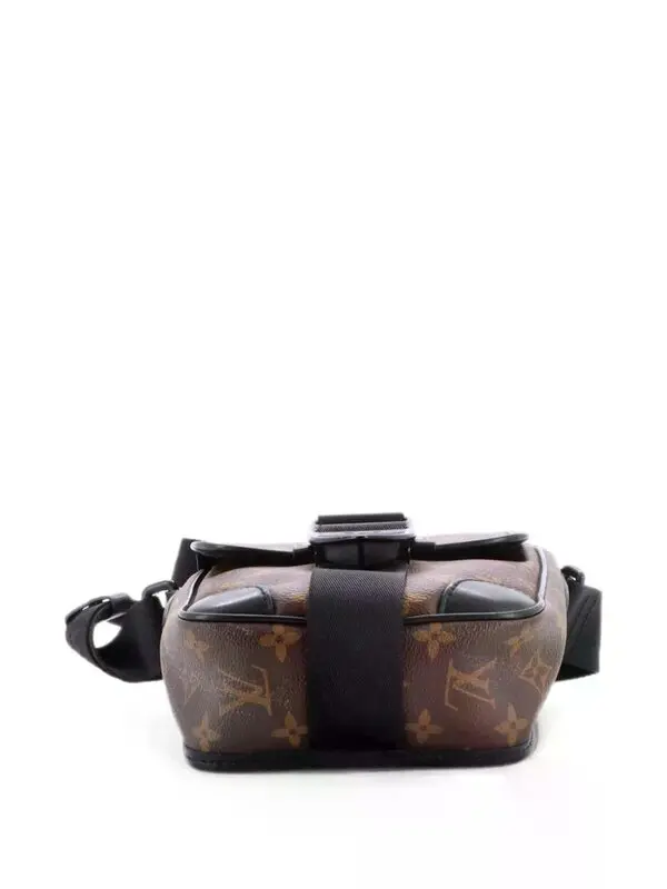 LOUIS VUITTON Archy Messenger Bag Macassar Monogram Canvas Pm Crossbody Bag - Black