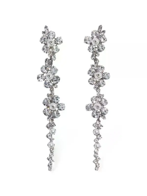 Simone Rocha Floral-drip Earrings